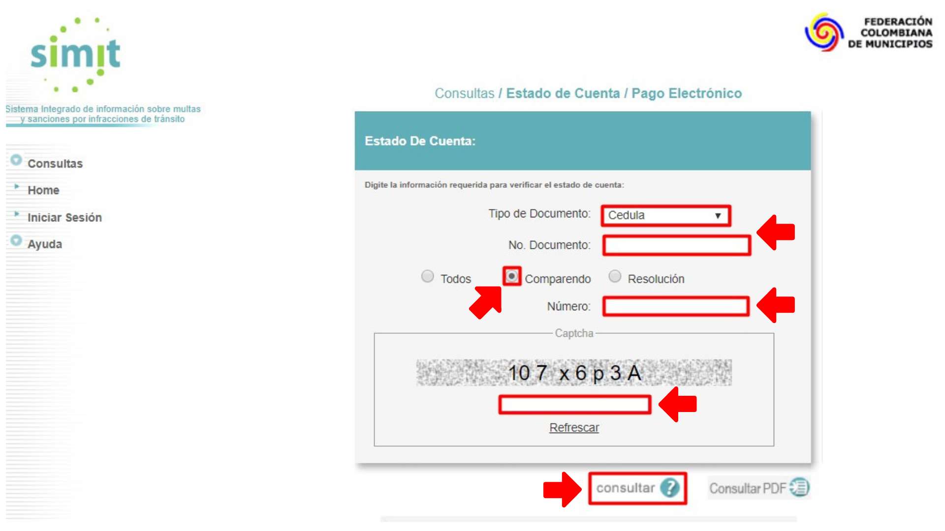 🥇 Consultar Comparendos SIMIT 【 ACTUALIZADO 2025
